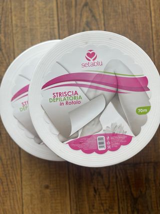 nuovo 2x Rotolo Strisce depilatorie da 70 metri