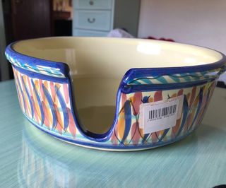 Porta piatti in ceramica caltagirone