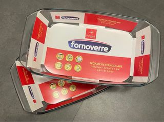 2 pirofile in vetro frigoverre