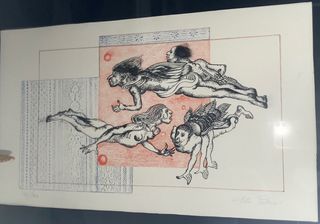 Quadro firmato con Cornice