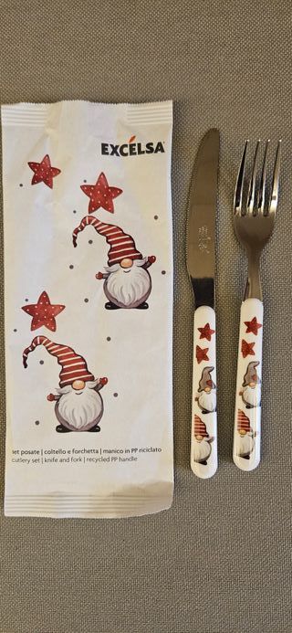Set posate natalizie (nuove)