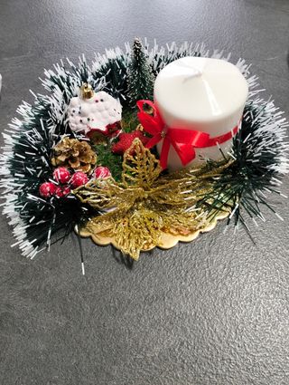 Centrotavola natalizio handmade