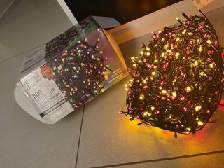 800 led multicolor natale