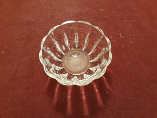 Ciotola in vetro, diametro 12cm