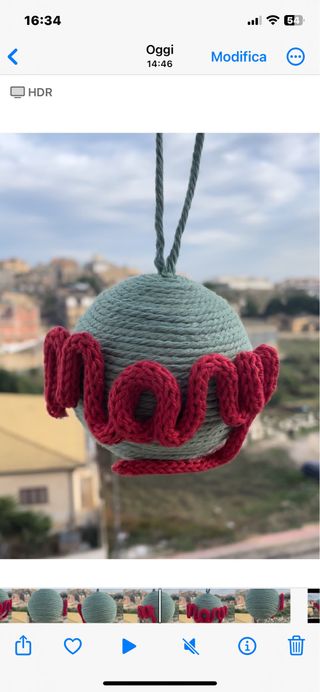 pallina di natale personalizzabile