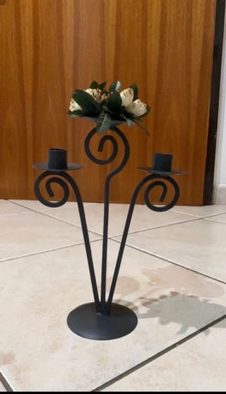 portacandele candeliere