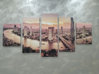 Quadro moderno Bangkok City Skyline