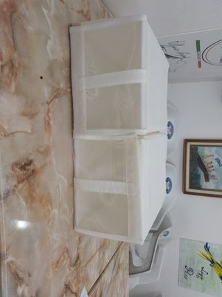 Coppia si salvaspazio capienti Ikea