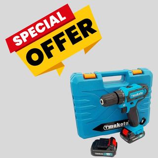 TRAPANO AVVITATORE NUOVO 18V CON ACCESSORI NUOVO