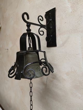 Batacchio con campana bronzo