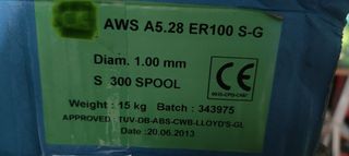 Bobina in rame per saldatura a filo