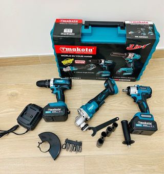KIT VALIGETTA MAKOTA CON UTENSILE A BATTERIA 3/1 T