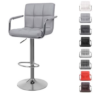 2 x Sgabelli da Bar Cucina in Similpelle Regolabil