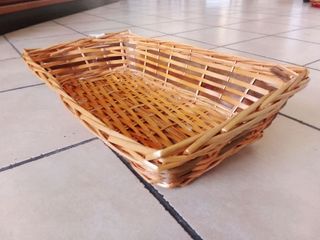 Cesta vimini rettangolare