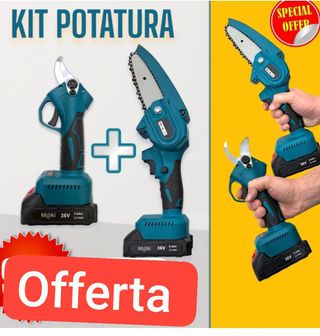 ✅❗️Offerta 🥳✅ KIT MOTOSEGA➕ FORBICI