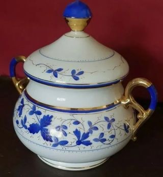 Zuccheriera porcellana fine 800
