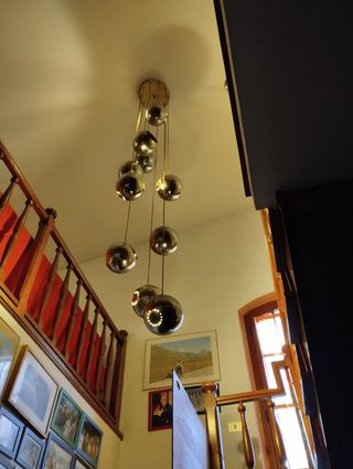 Lampadario di design anni 70 originale