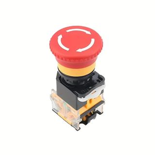 pulsante a fungo di emergenza 22mm no nc