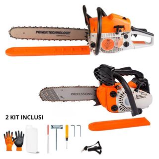 🎄 COPPIA DI MOTOSEGA DA TAGLIO E DA POTATURA 🎄