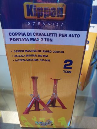 coppia di Cavalletti regolabili