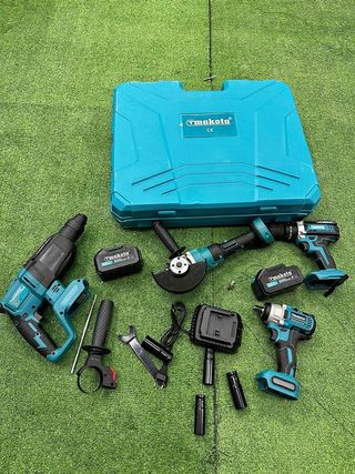Tmakota kit 4 in 1 trapano tassellatore smeriglia