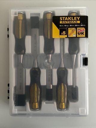 STANLEY FatMax 2-16-271 Scalpelli Legno Set 5px