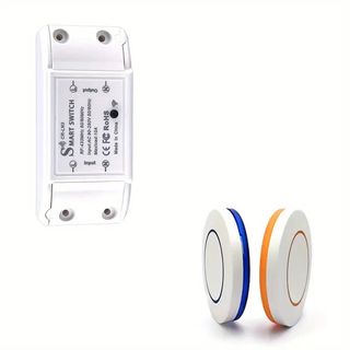 Interruttore smart wifi 220Vac 2 telecomandi