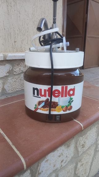 Dosatore riscaldato per nutella