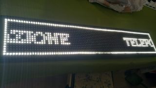 INSEGNA LUMINOSA SCORREVOLE A LED