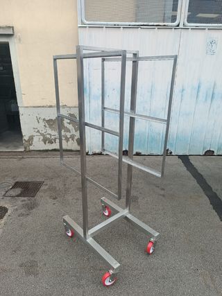 Carrello stagionatura salumi