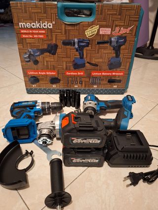KIT VALIGETTA MEAKIDA CON UTENSILE A BATTERIA 3/1
