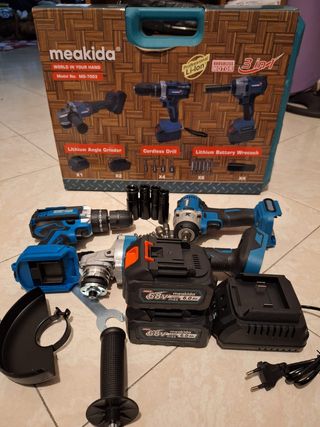 KIT VALIGETTA MEAKIDA CON UTENSILE A BATTERIA 3/1
