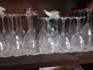 Vendo bicchieri  di cristallo