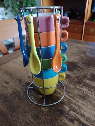 Tazzine caffè colorate