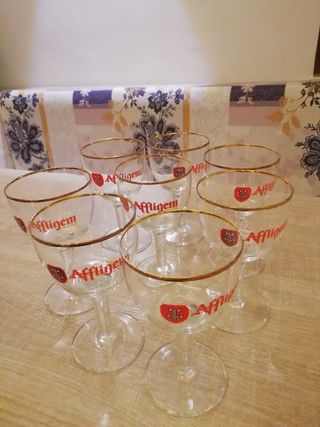 6 bicchieri birra Affligem 12,00 € trattabili