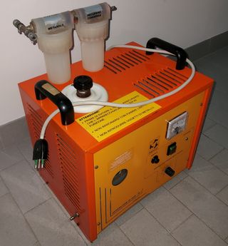 Saldatrice microfiamma