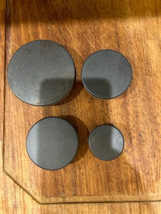 Kit 4 bruciatori piattelli piano cucina gas