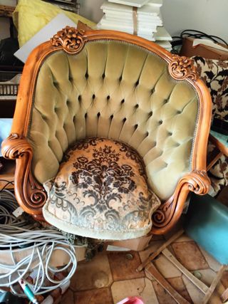 Poltrona stile barocco