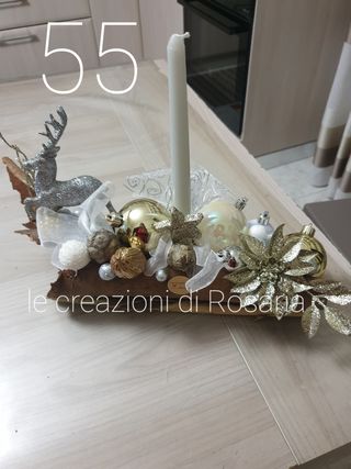 Natale centro tavolo