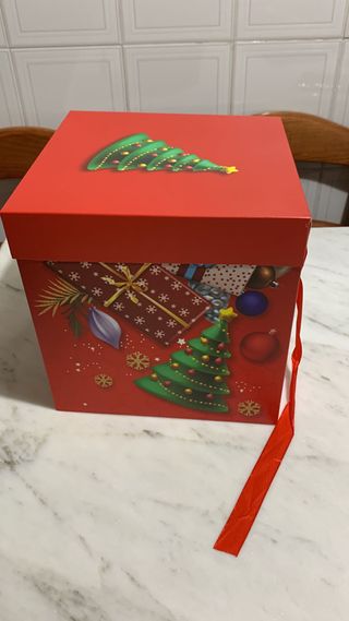 scatola natalizia