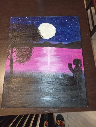 Quadro tramonto