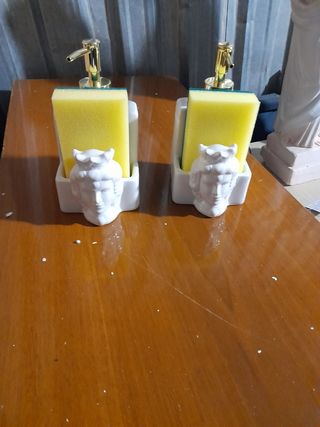 Porta sapone e spugna