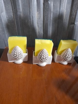 Porta spugna a pigna