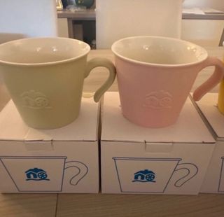 set da 4 tazze da colazione mulino bianco
