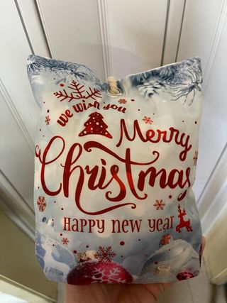 fermaporta natalizio con led