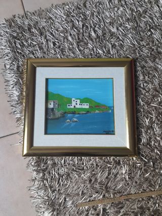 Quadro artigianale sulla tela