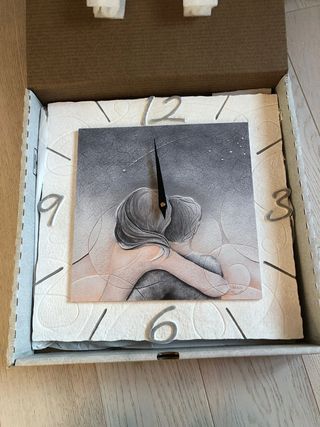 Orologio da parete "Cielo d'agosto" Cartapietra