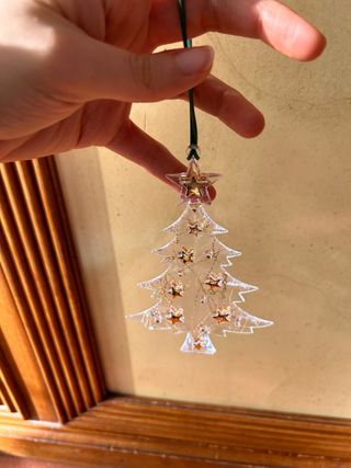 addobbo natalizio vintage albero