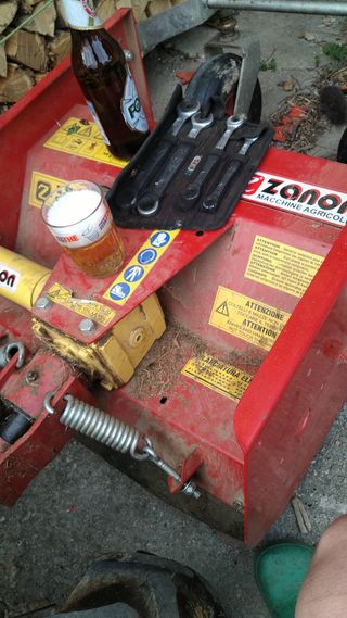 Motocoltivatore diesel avviamento elettr