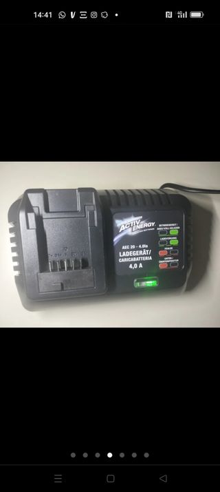 Caricabatterie 4 ampere Active Energy